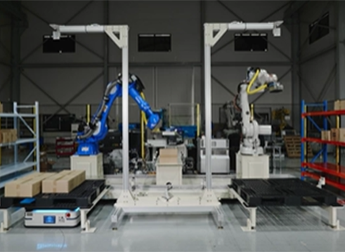 Efficient Logistics Palletization with 3D Robot Vision | CMES Robotics